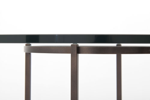 Sleek Modern Iron Dining Tables by Charleston Forge | Artisan Crafted ...